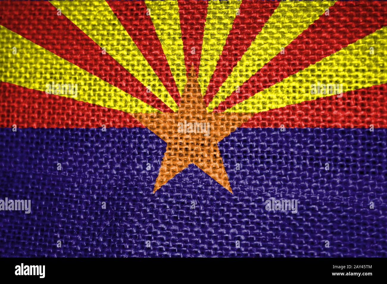arizona state flag Stock Photo - Alamy