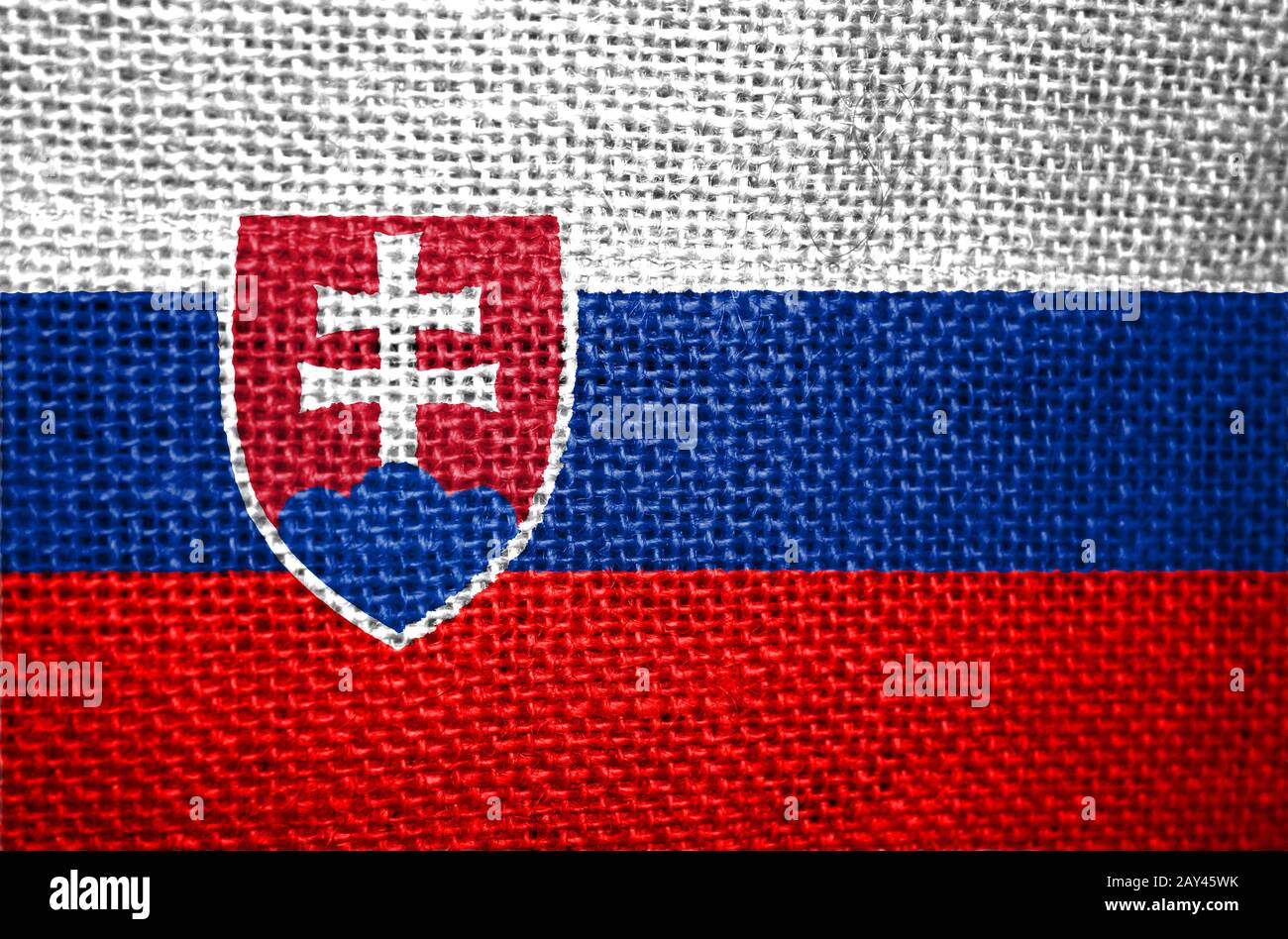 flag of Slovakia Stock Photo - Alamy