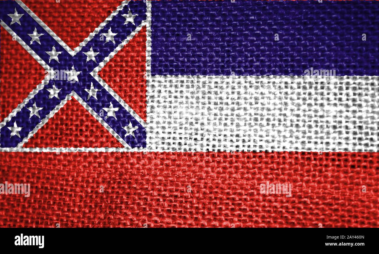 mississippi state flag Stock Photo - Alamy