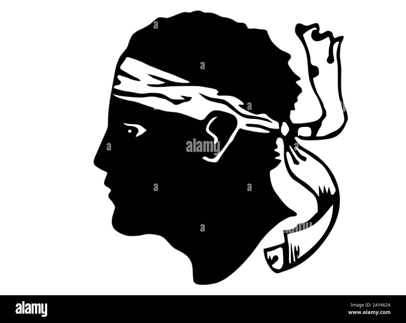 Corsica flag hi-res stock photography and images - Alamy