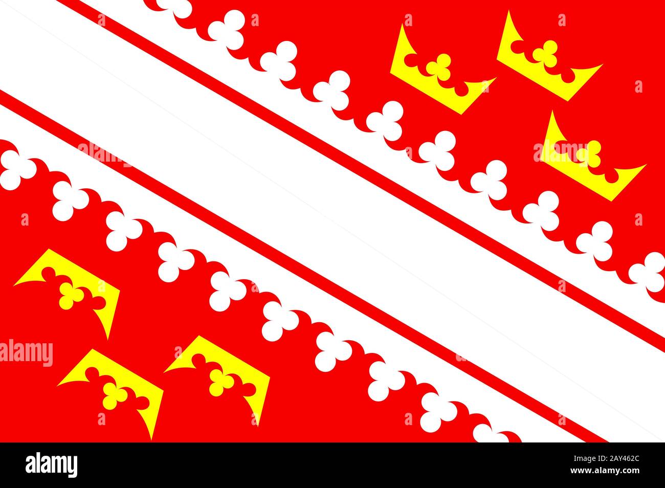 Flag of alsace hi-res stock photography and images - Alamy