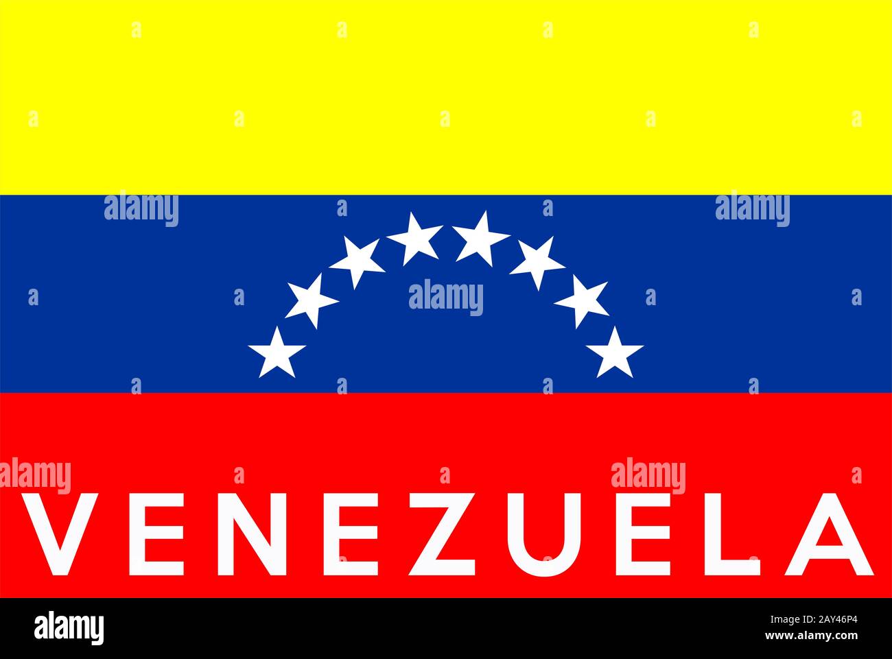 Venezuela state flag hi-res stock photography and images - Alamy