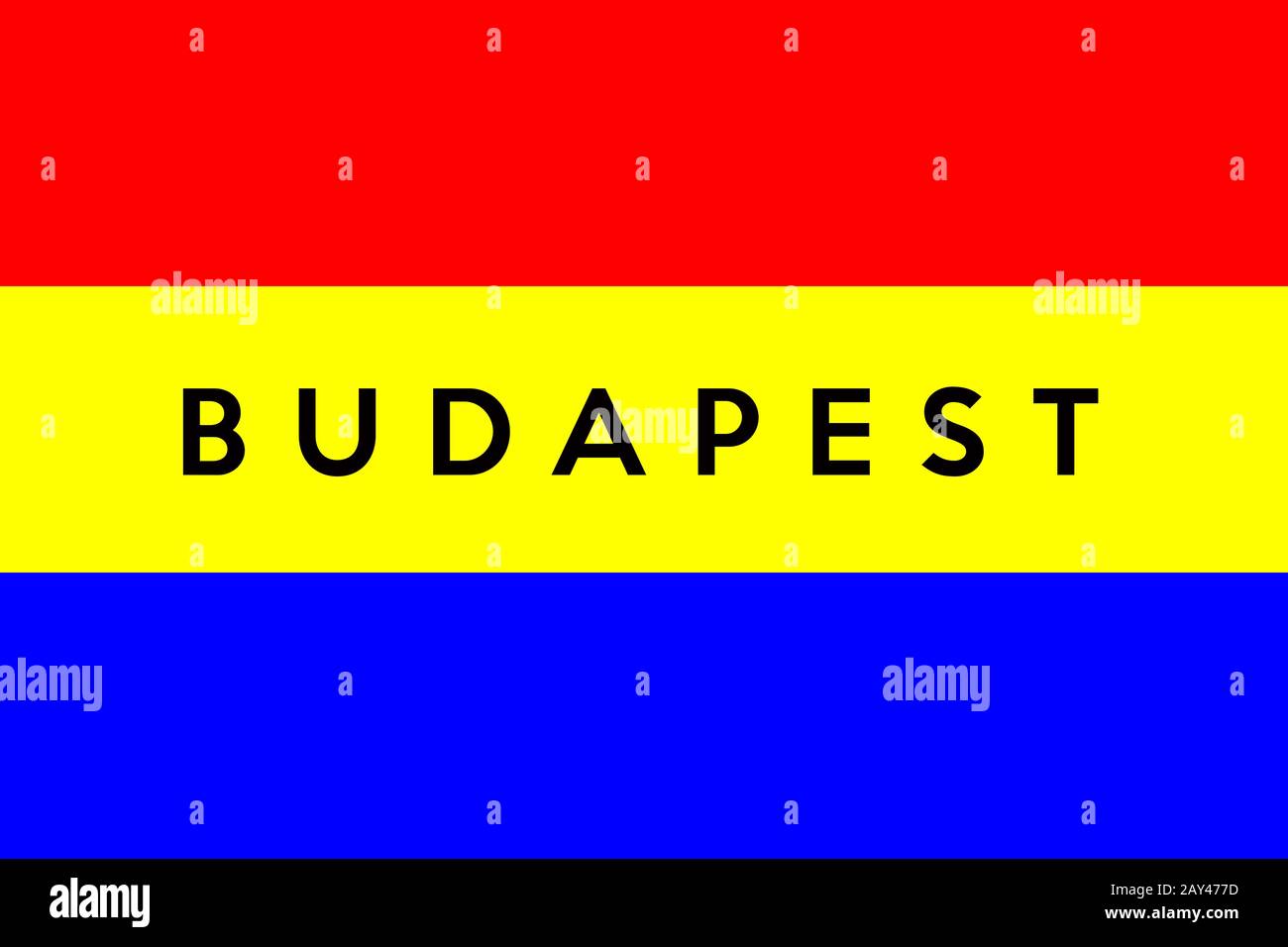 Budapest city flag hi-res stock photography and images - Alamy