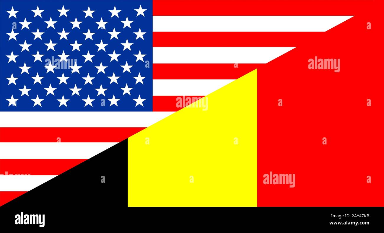 Belgium usa flag hi-res stock photography and images - Alamy