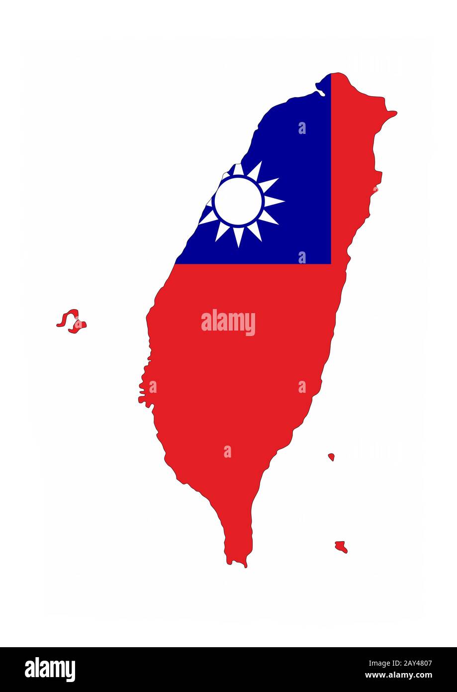Map of taiwan hi-res stock photography and images - Alamy