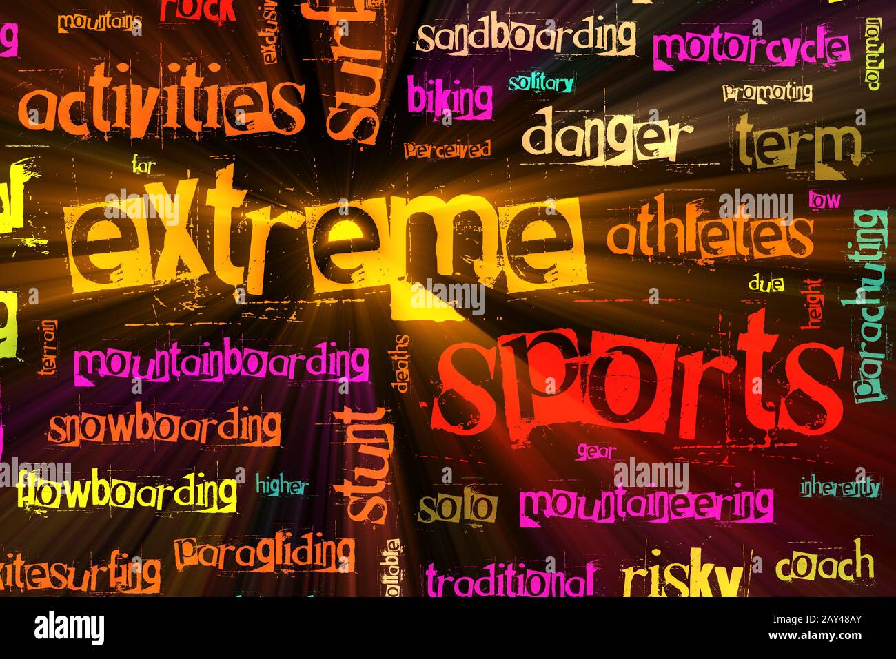 Extreme athletic event extreme athlete hi-res stock photography and ...