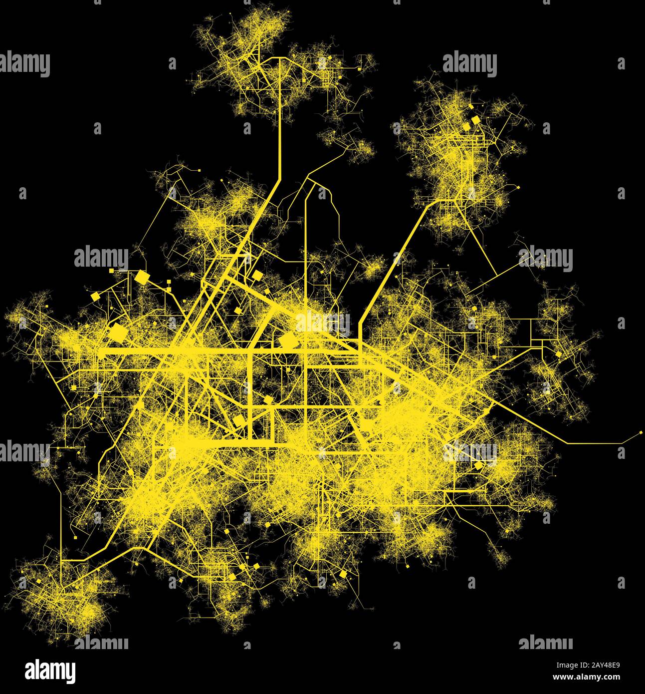 Infrastructure mapping hi-res stock photography and images - Alamy