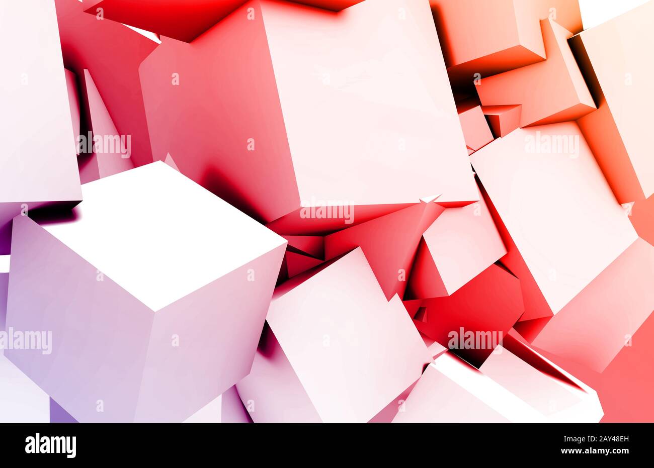 Cubes Square Background Stock Photo - Alamy