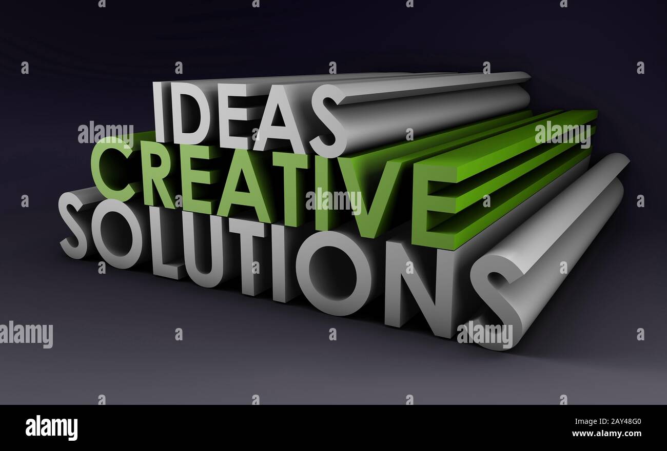 Solutions conceptual ideas hi-res stock photography and images - Alamy