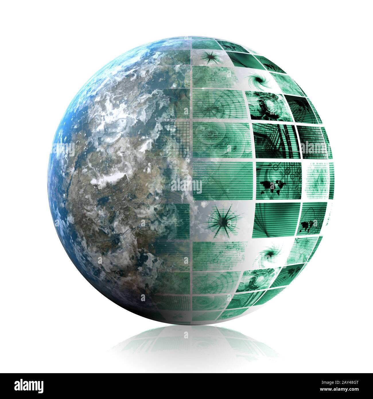 Digital reach abstract hi-res stock photography and images - Alamy