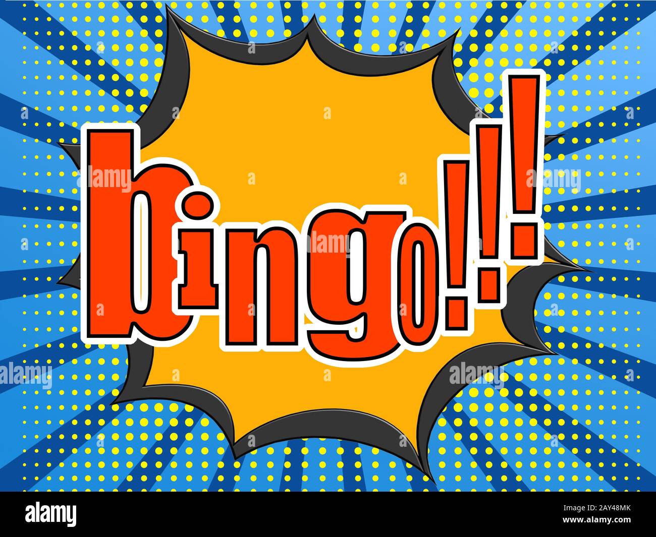 Bingo poster hi-res stock photography and images - Alamy