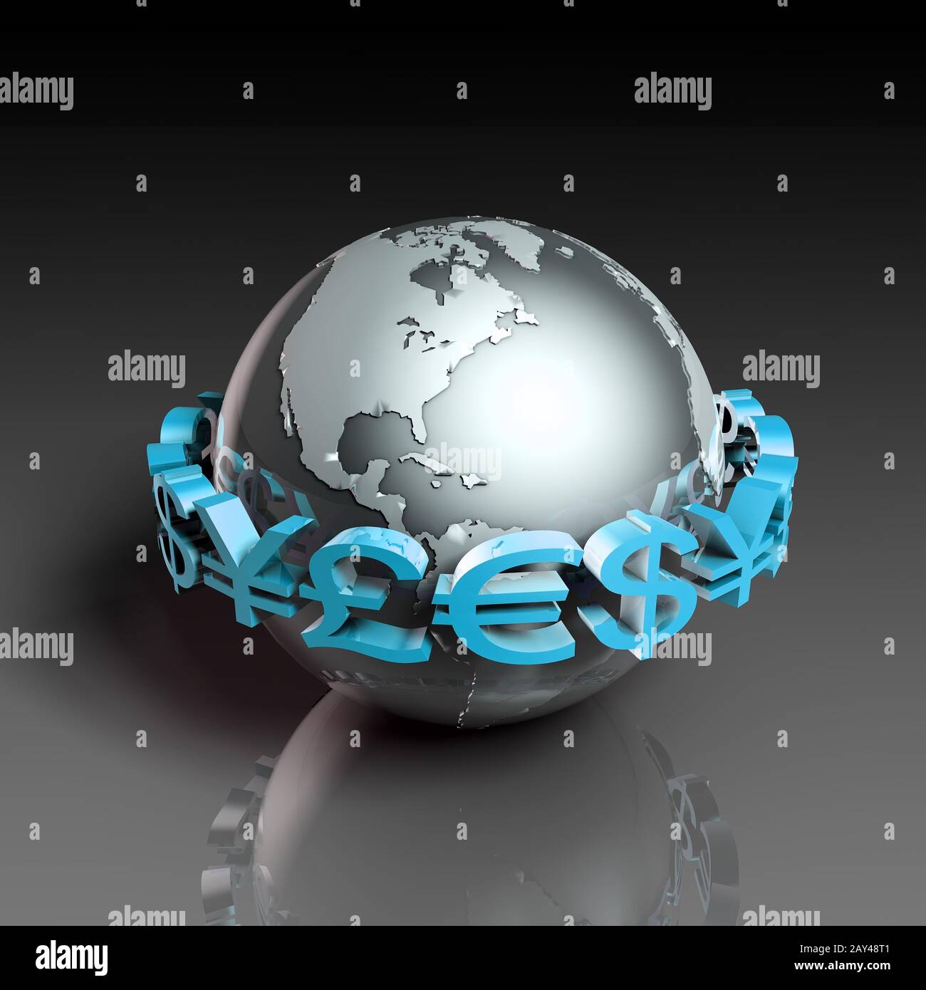 Foreign Currency Exchange Stock Photo - Alamy