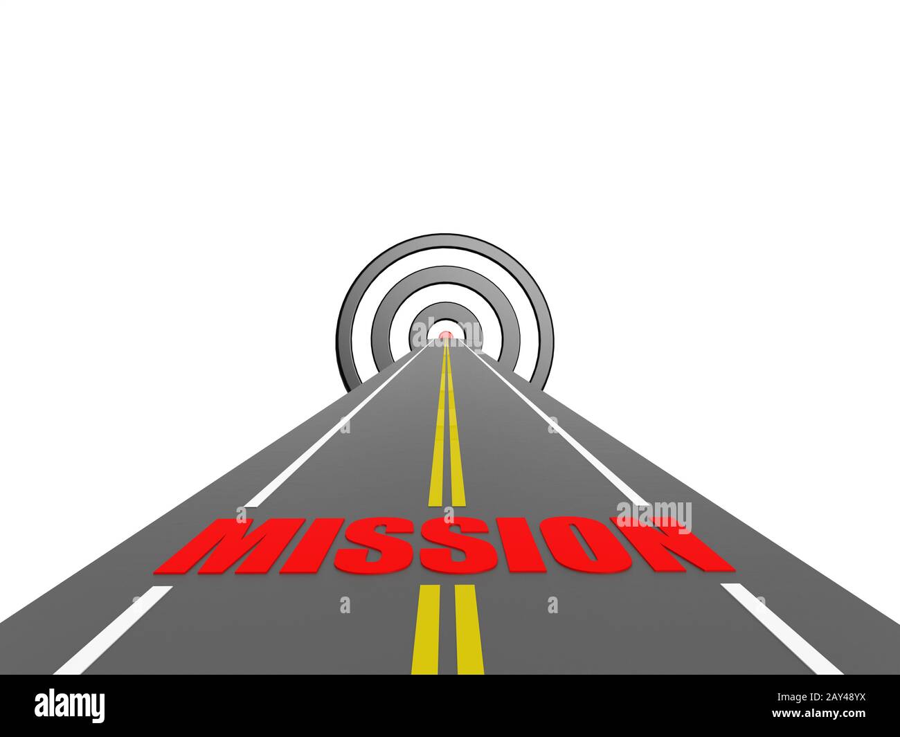 Road to mission Stock Photo - Alamy