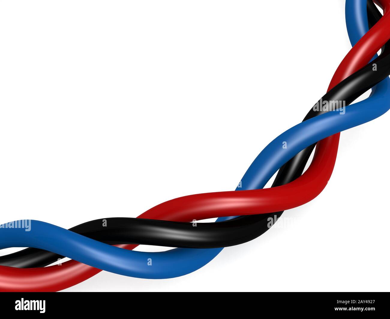 Wires twisted into plug hi-res stock photography and images - Alamy