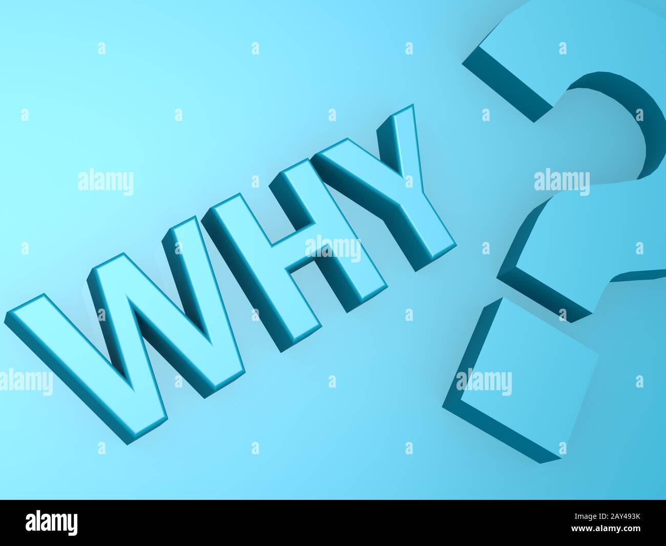 Why question mark Stock Photo - Alamy