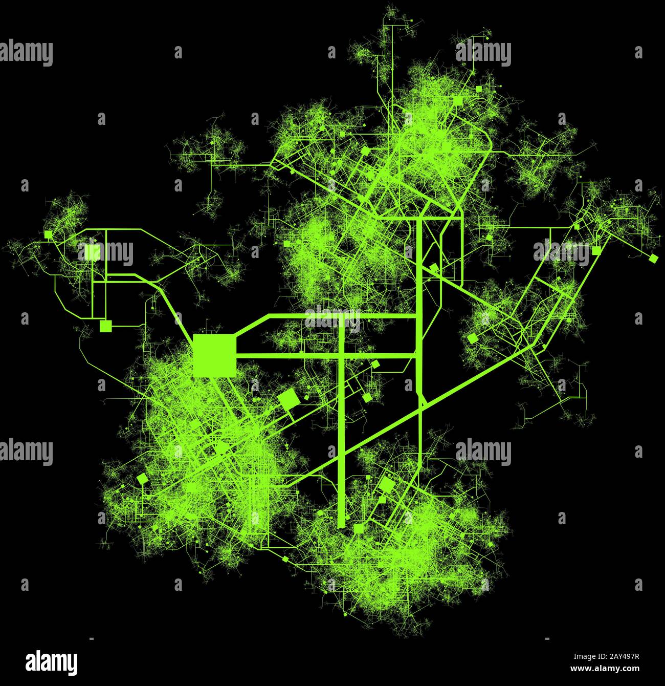 Infrastructure mapping hi-res stock photography and images - Alamy