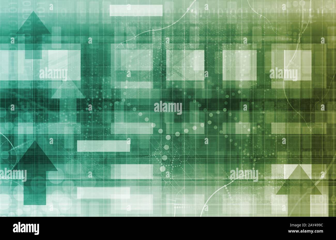 Abstract Network Illustration Stock Photo - Alamy