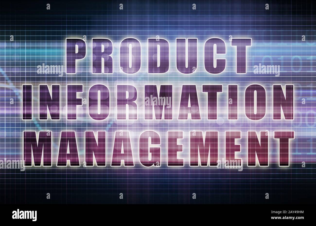 Product Information Management Stock Photo - Alamy