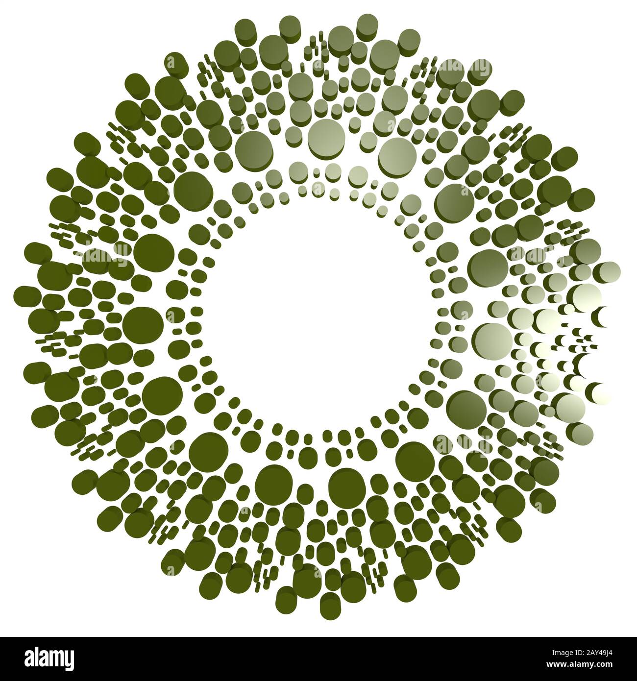 Green dotted backdrop Cut Out Stock Images & Pictures - Alamy