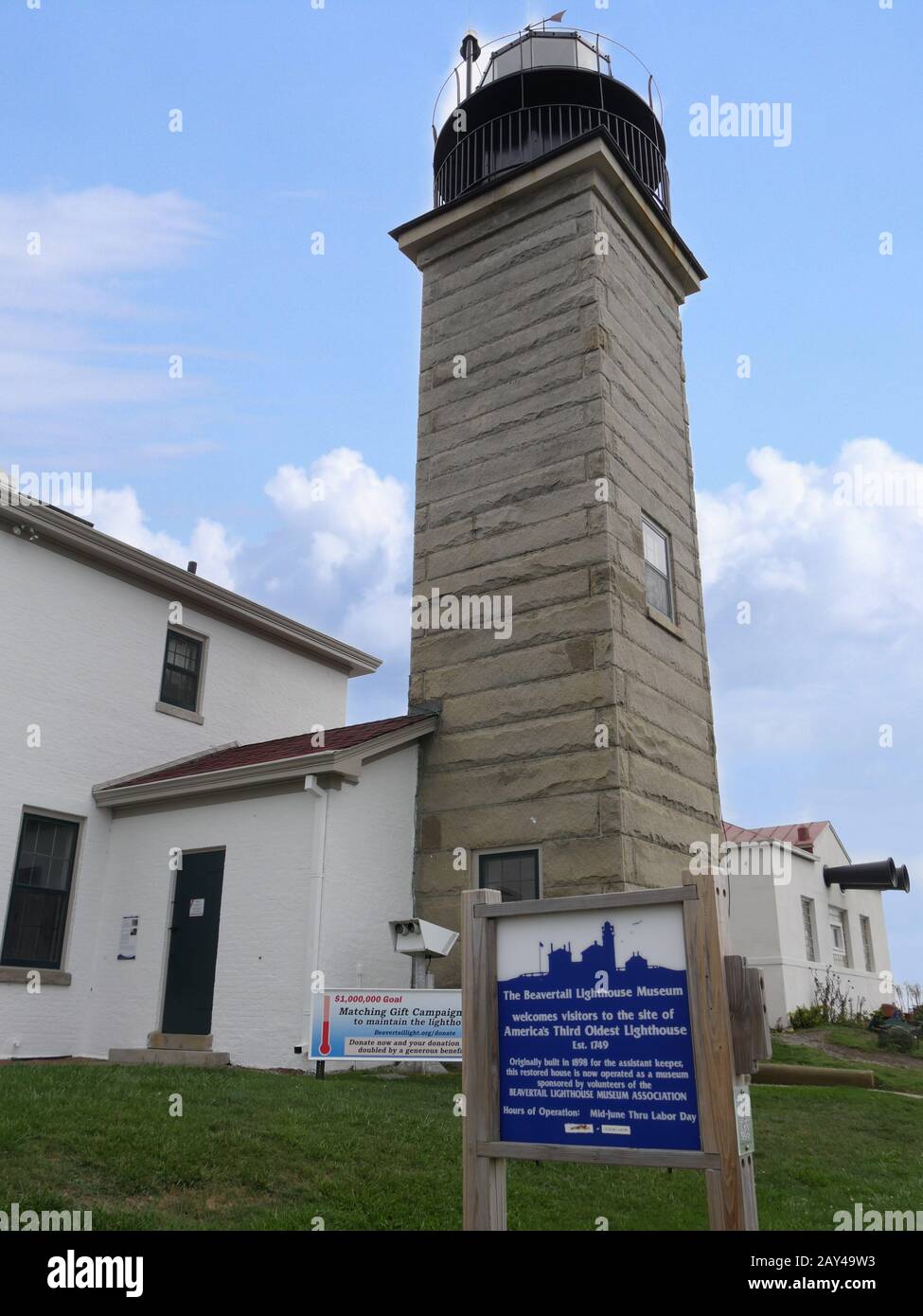 Beavertail lighthouse hi-res stock photography and images - Alamy