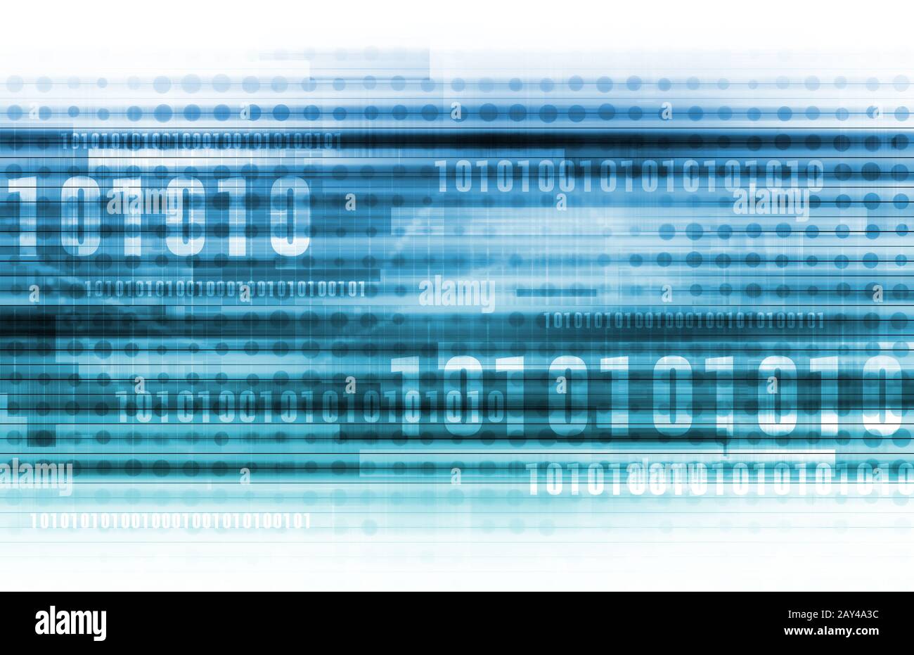 Binary Data Background Stock Photo - Alamy