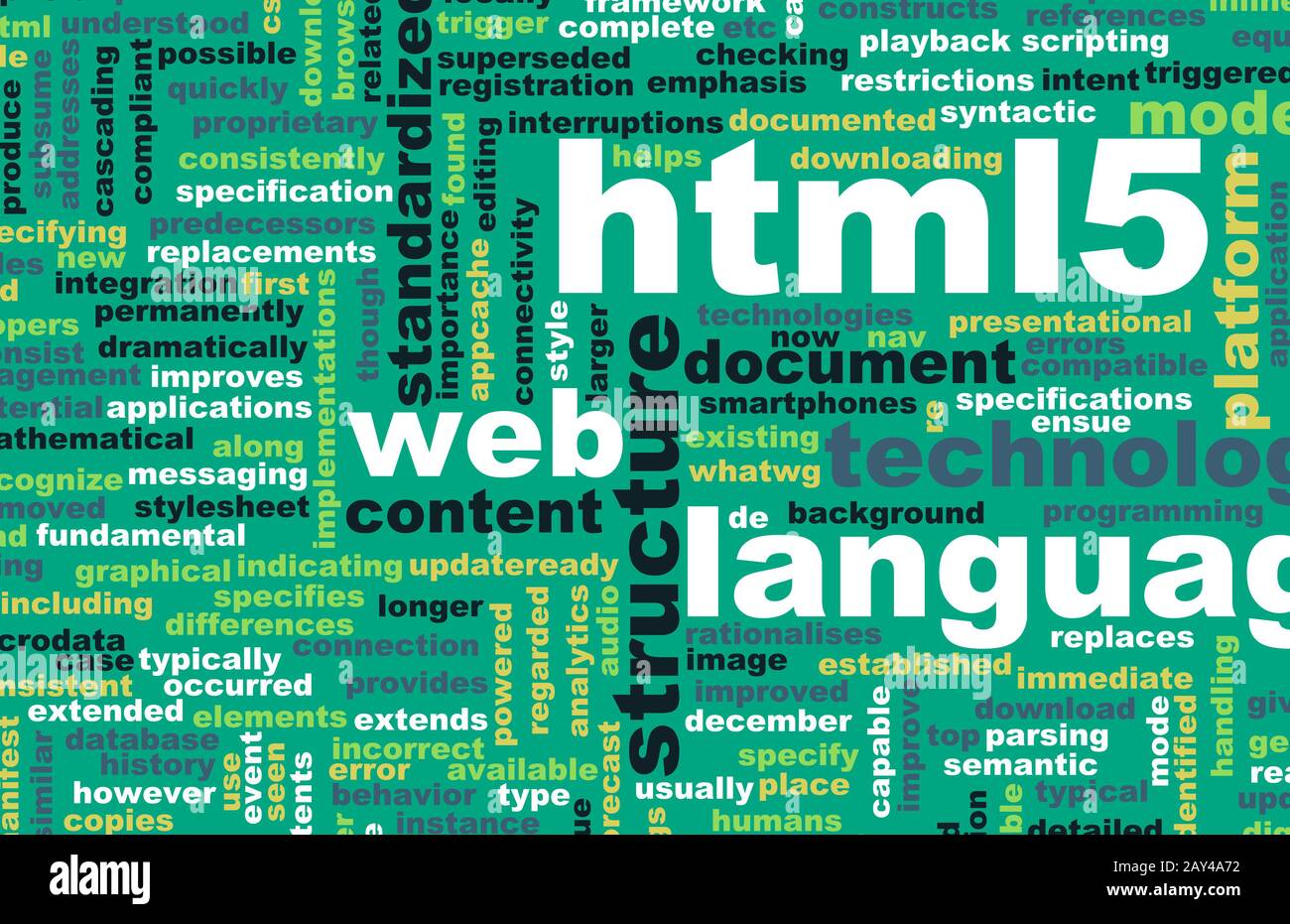 Learn html hi-res stock photography and images - Alamy