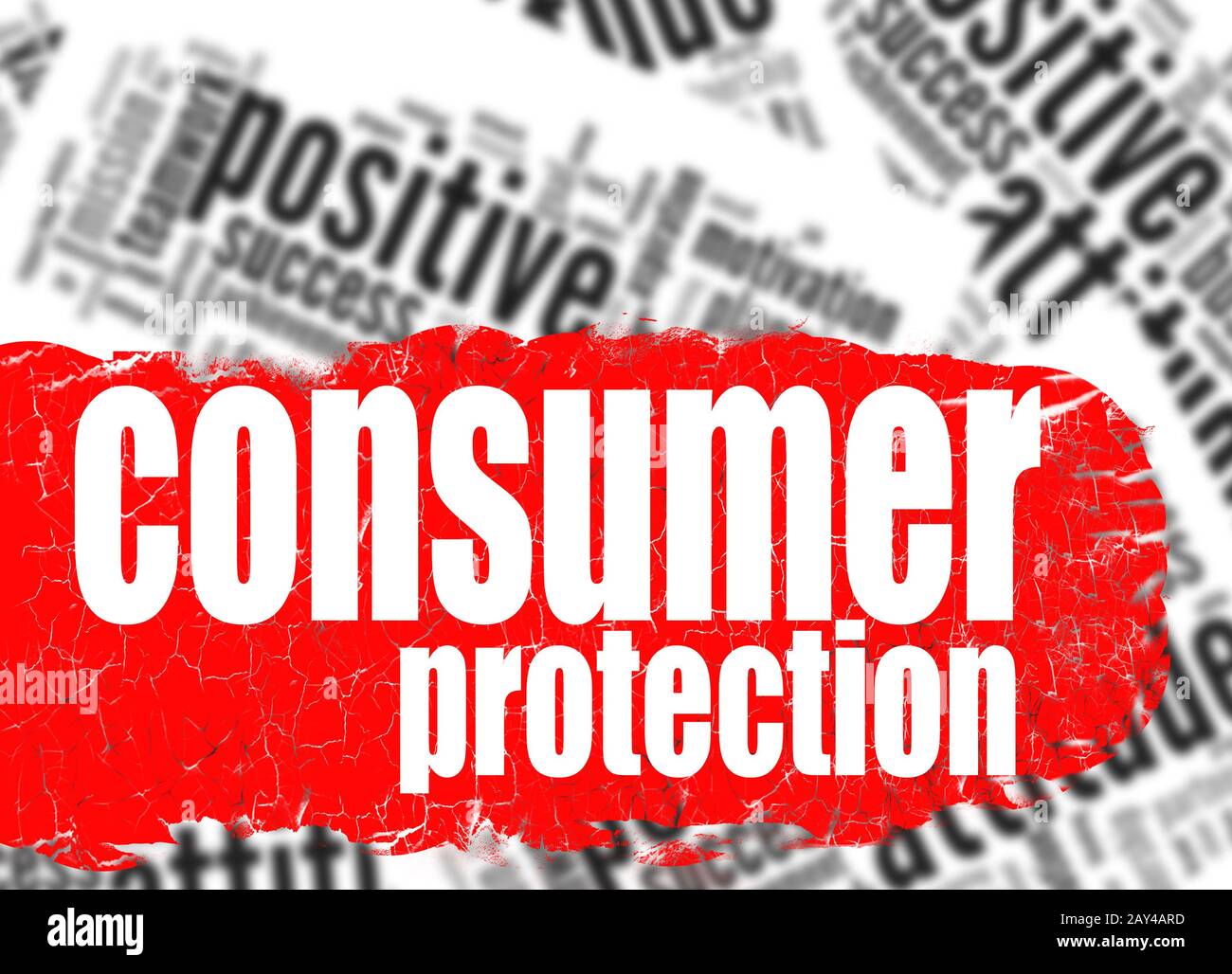 Word cloud consumer protection Stock Photo - Alamy