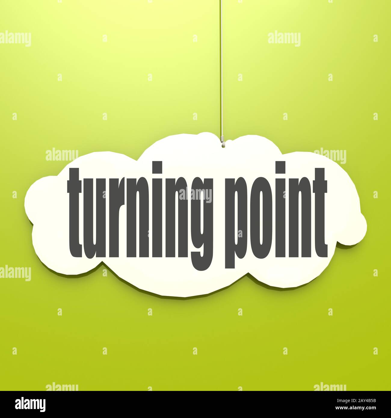 Turning point sign hi-res stock photography and images - Alamy