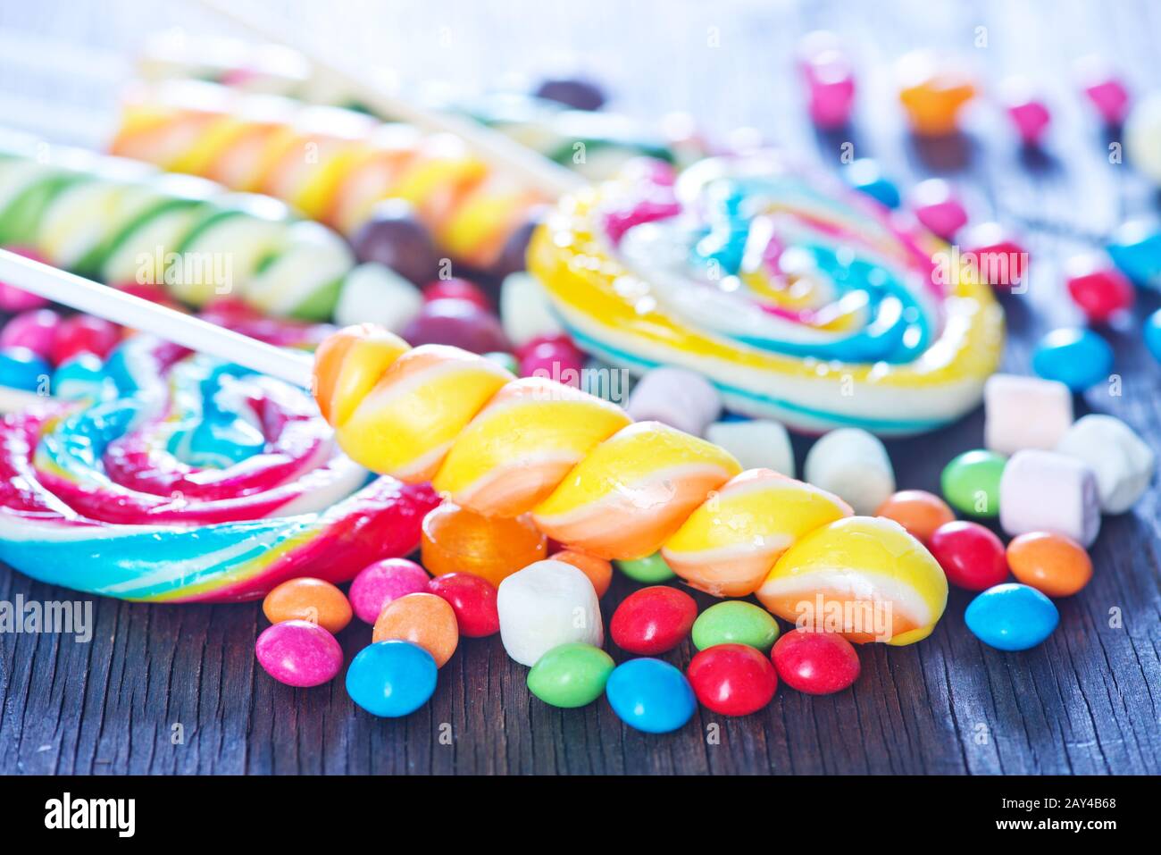 sweet color candy Stock Photo - Alamy