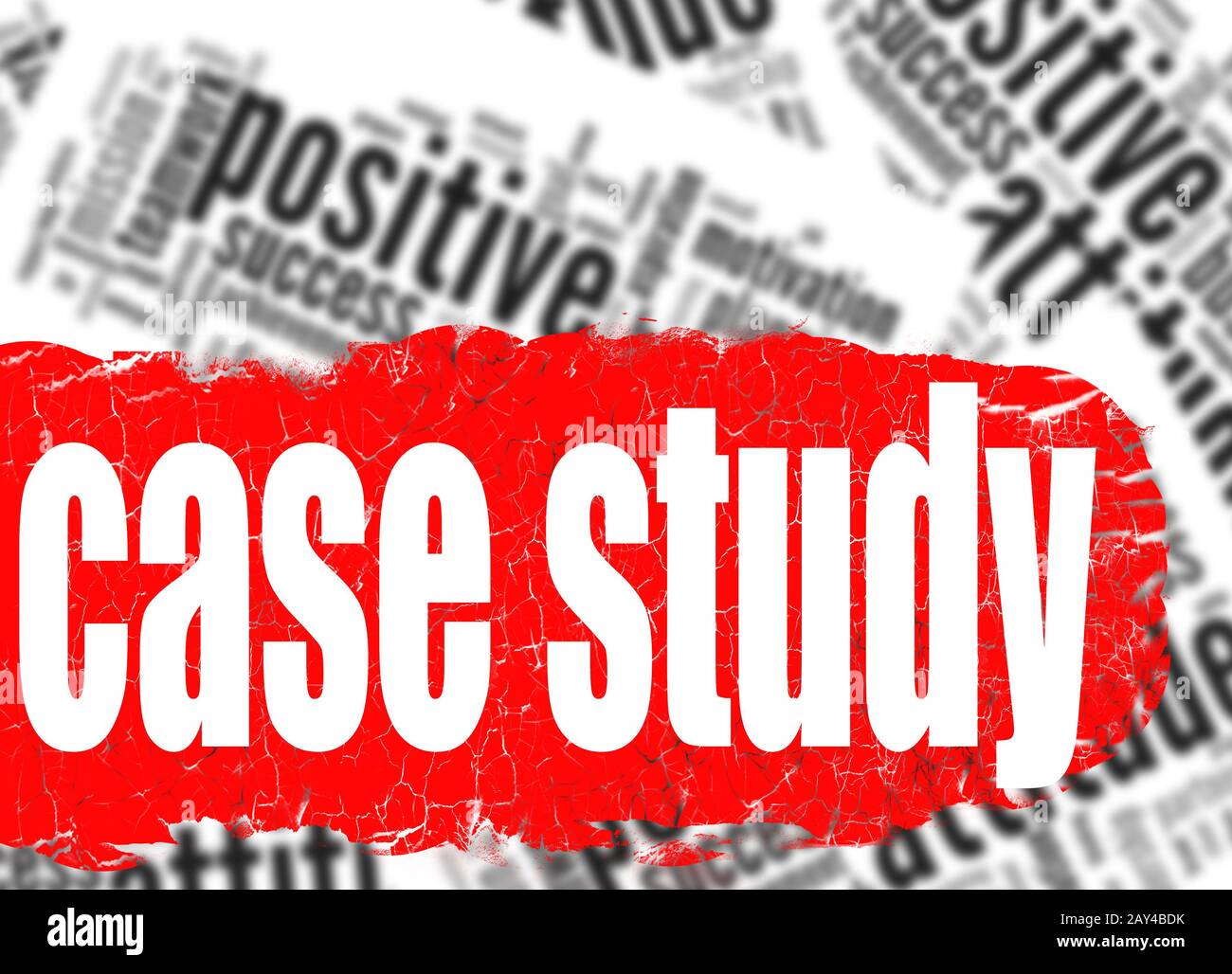 Word cloud case study Stock Photo - Alamy