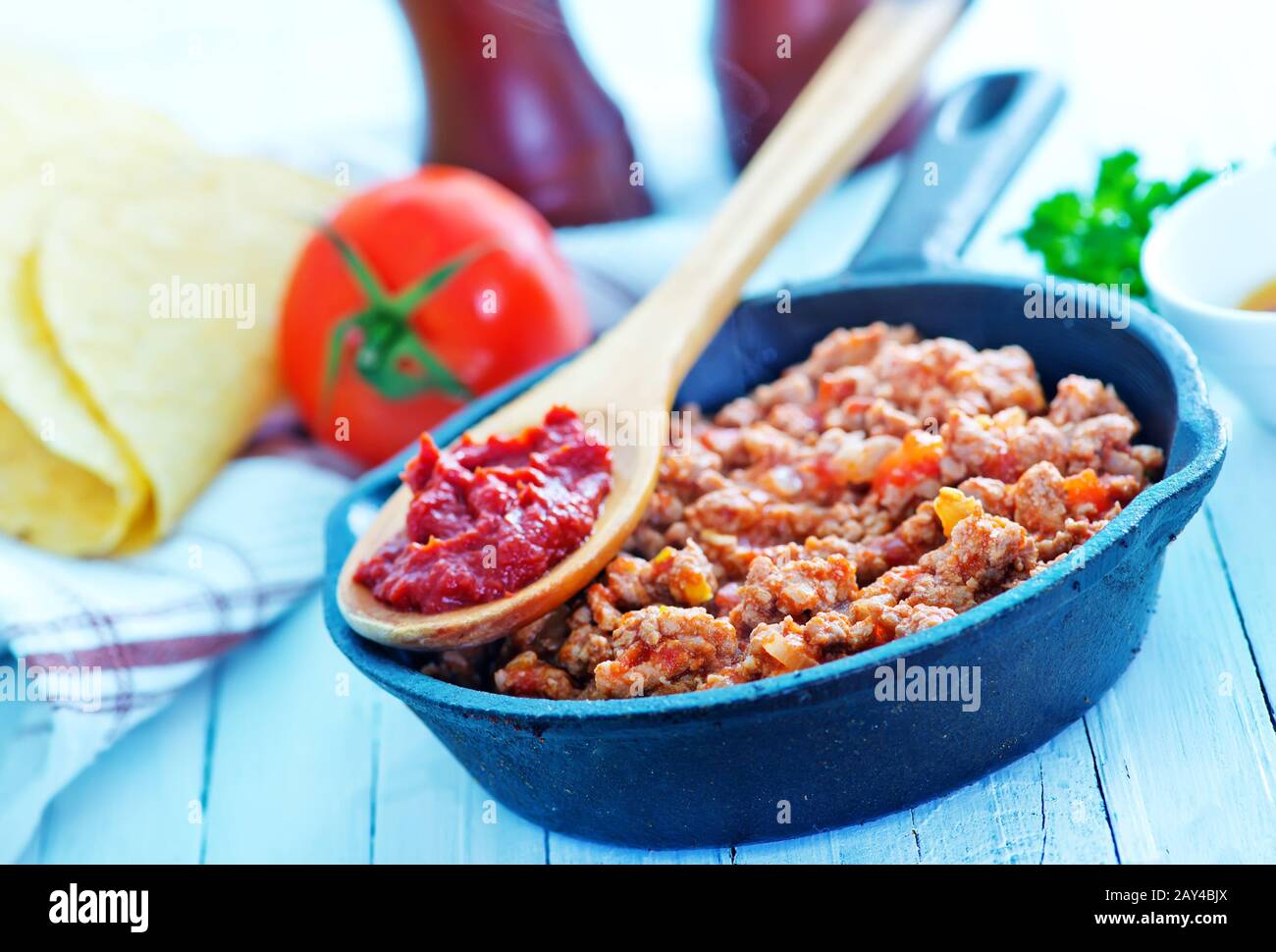 Browned minced beef hi-res stock photography and images - Alamy