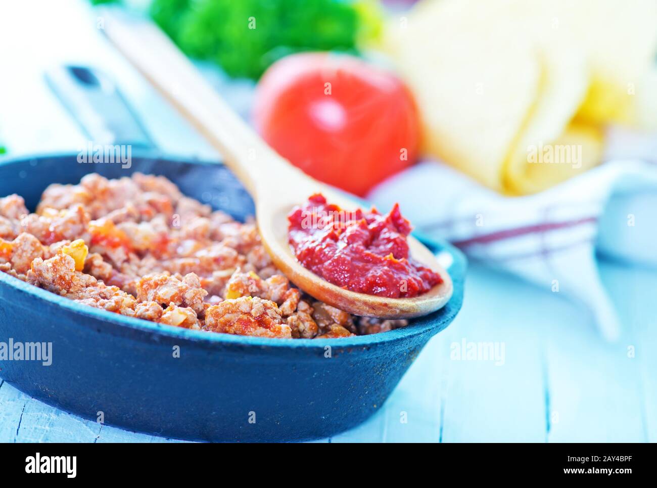 Browned minced beef hi-res stock photography and images - Alamy