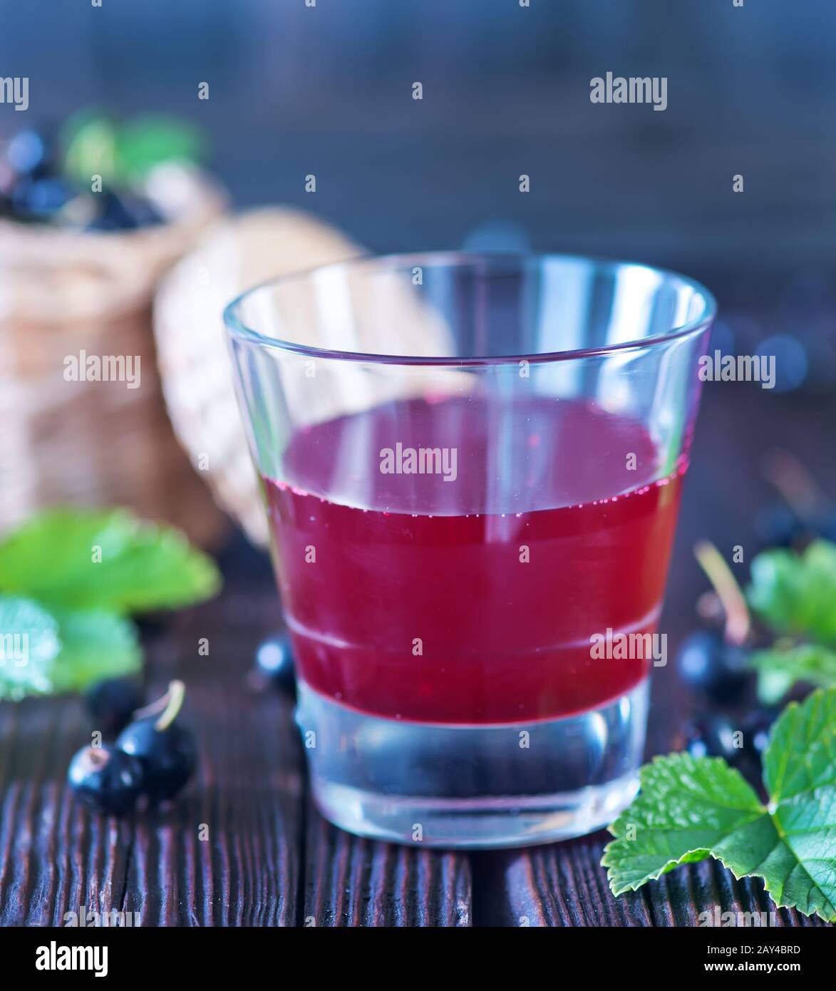 black currant juice Stock Photo - Alamy