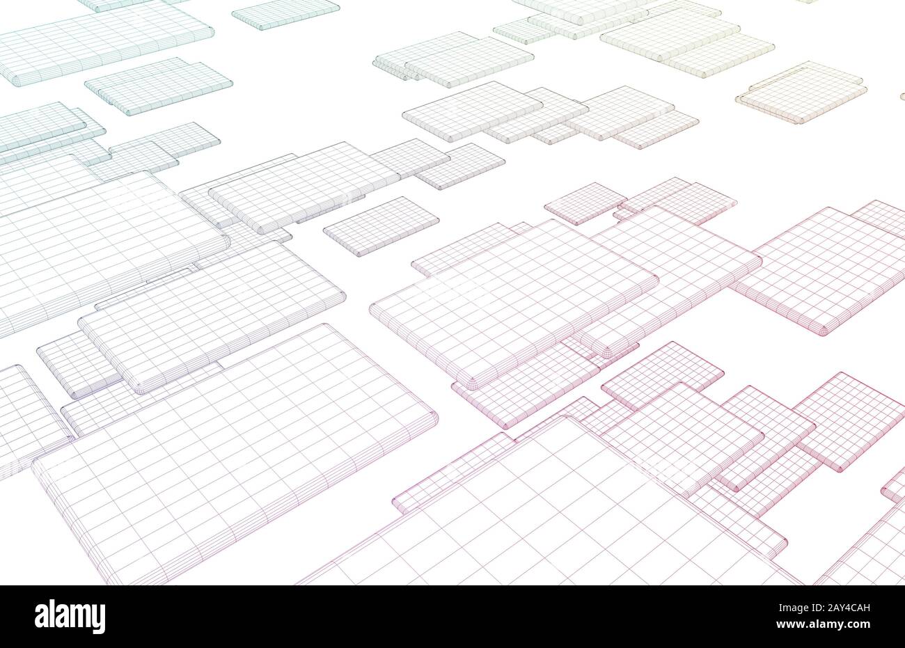 Digital network Cut Out Stock Images & Pictures - Alamy