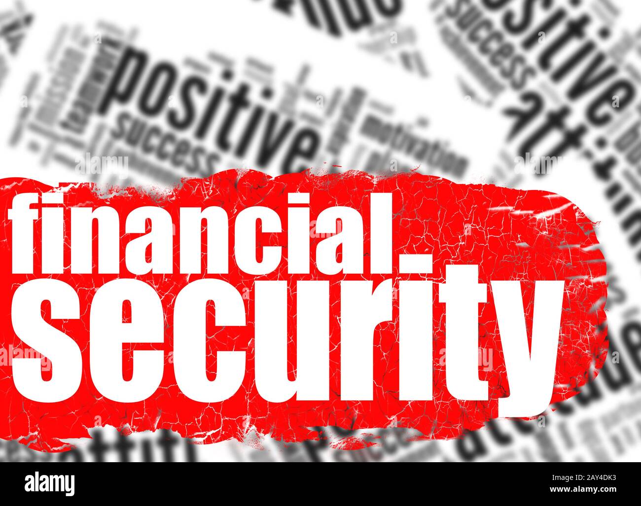 Word cloud financial security Stock Photo - Alamy