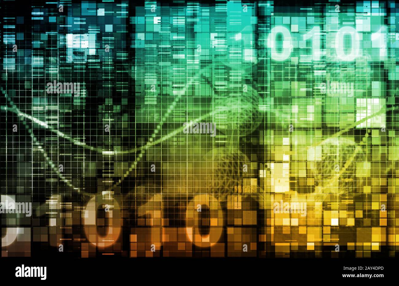 Digital Business World Stock Photo - Alamy