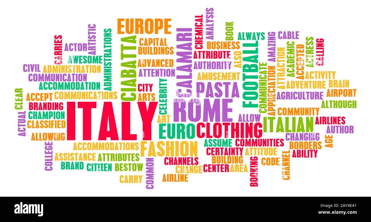 Iconic italy Cut Out Stock Images & Pictures - Alamy