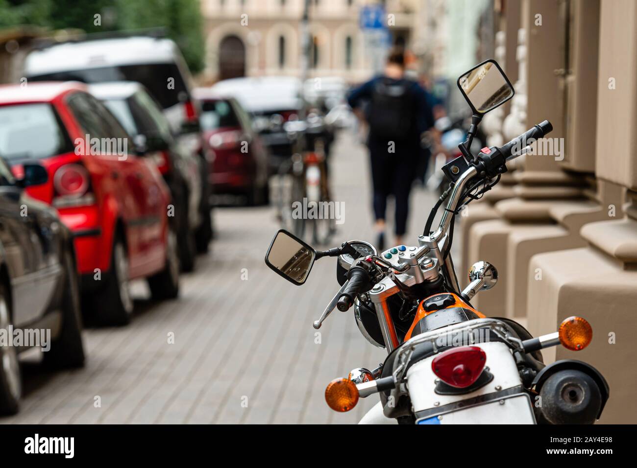Motorcycle rear light hi-res stock photography and images - Alamy