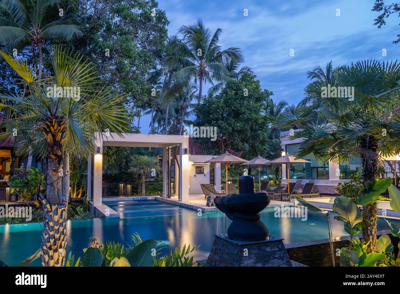 Thai style house hi-res stock photography and images - Alamy