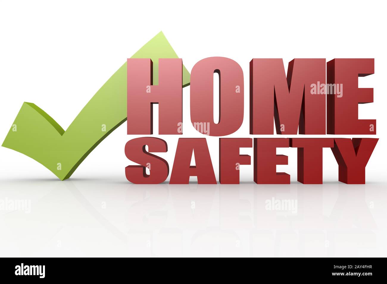 Safety check home Cut Out Stock Images & Pictures - Alamy