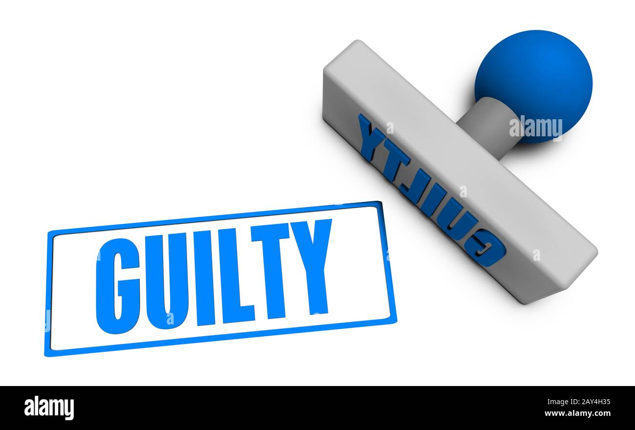 Guilty stamp hi-res stock photography and images - Alamy