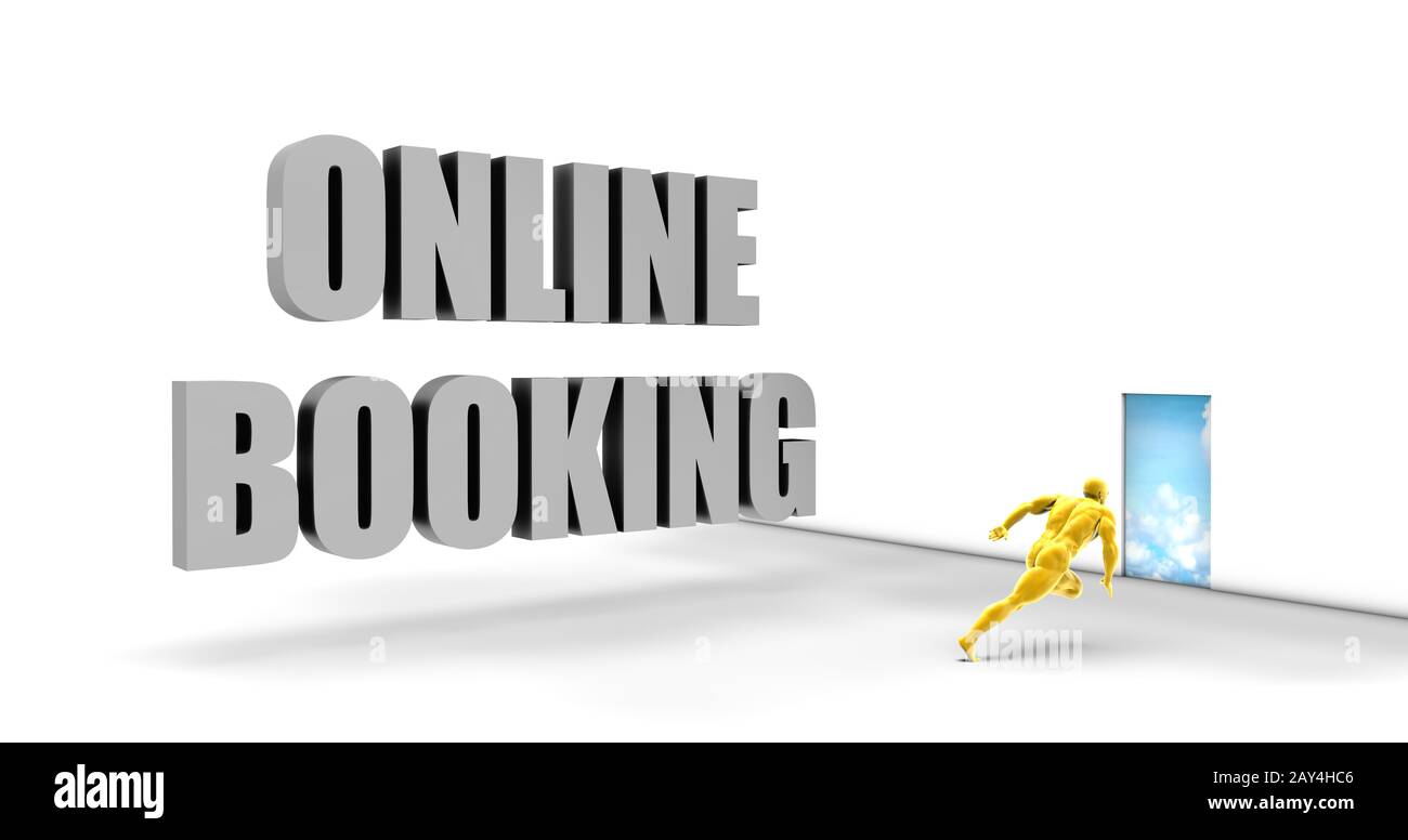 Man booking Cut Out Stock Images & Pictures - Alamy