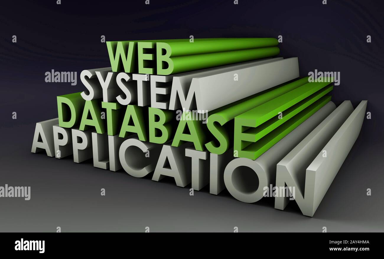 Web Application System Stock Photo - Alamy