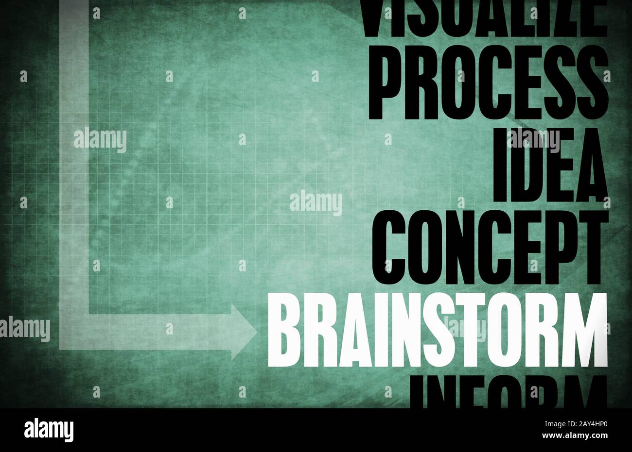 Brainstorming key concepts hi-res stock photography and images - Alamy