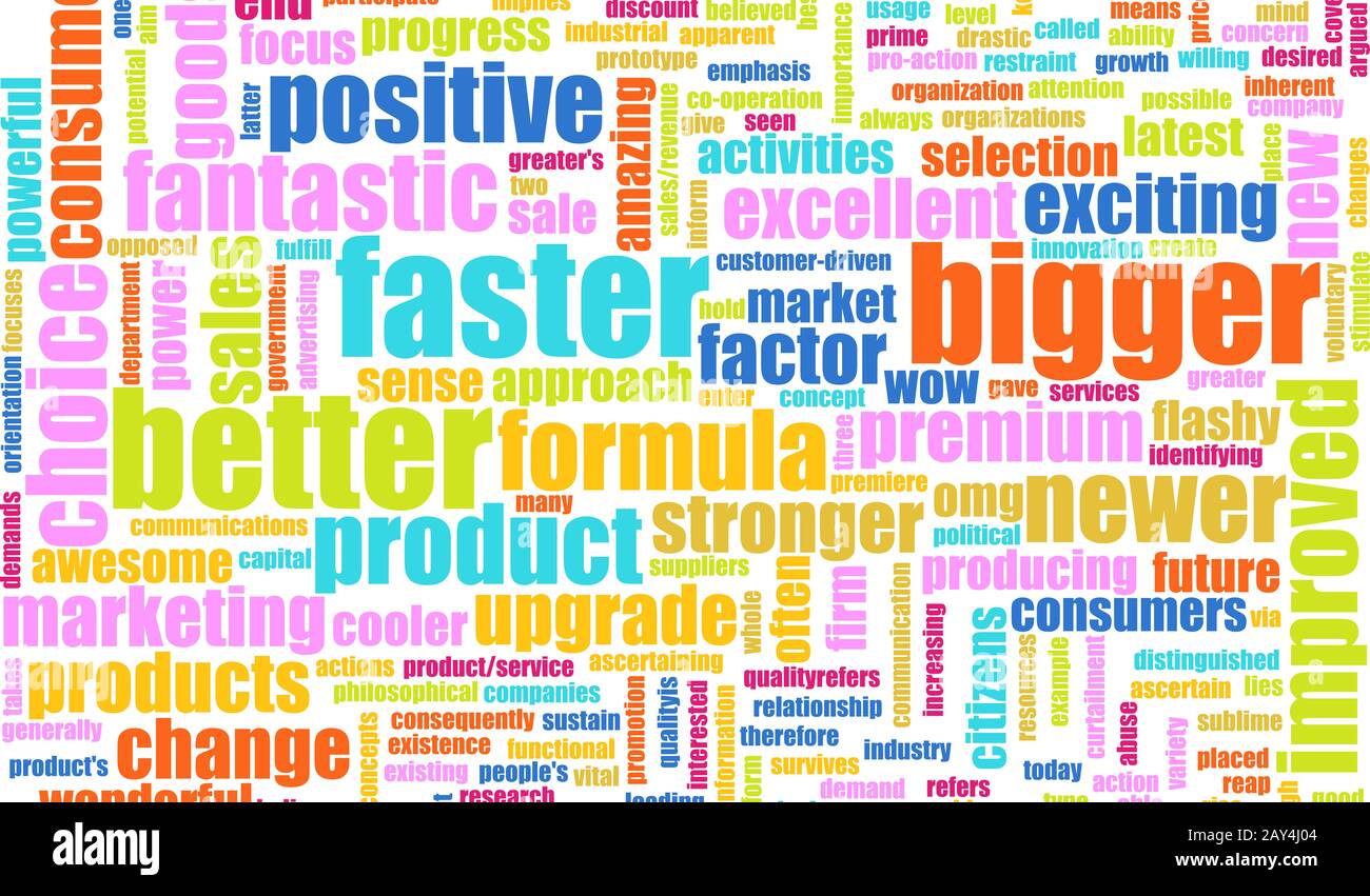 New and Improved Stock Photo - Alamy