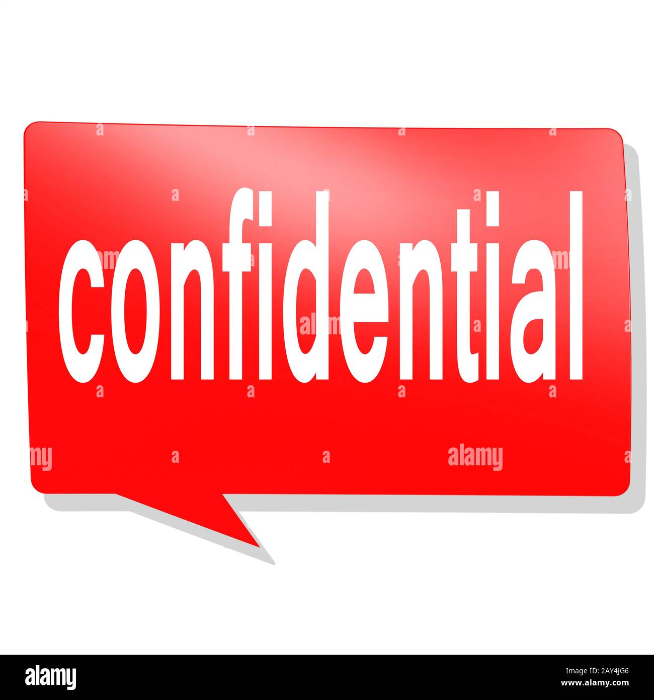 Document word on red Cut Out Stock Images & Pictures - Alamy