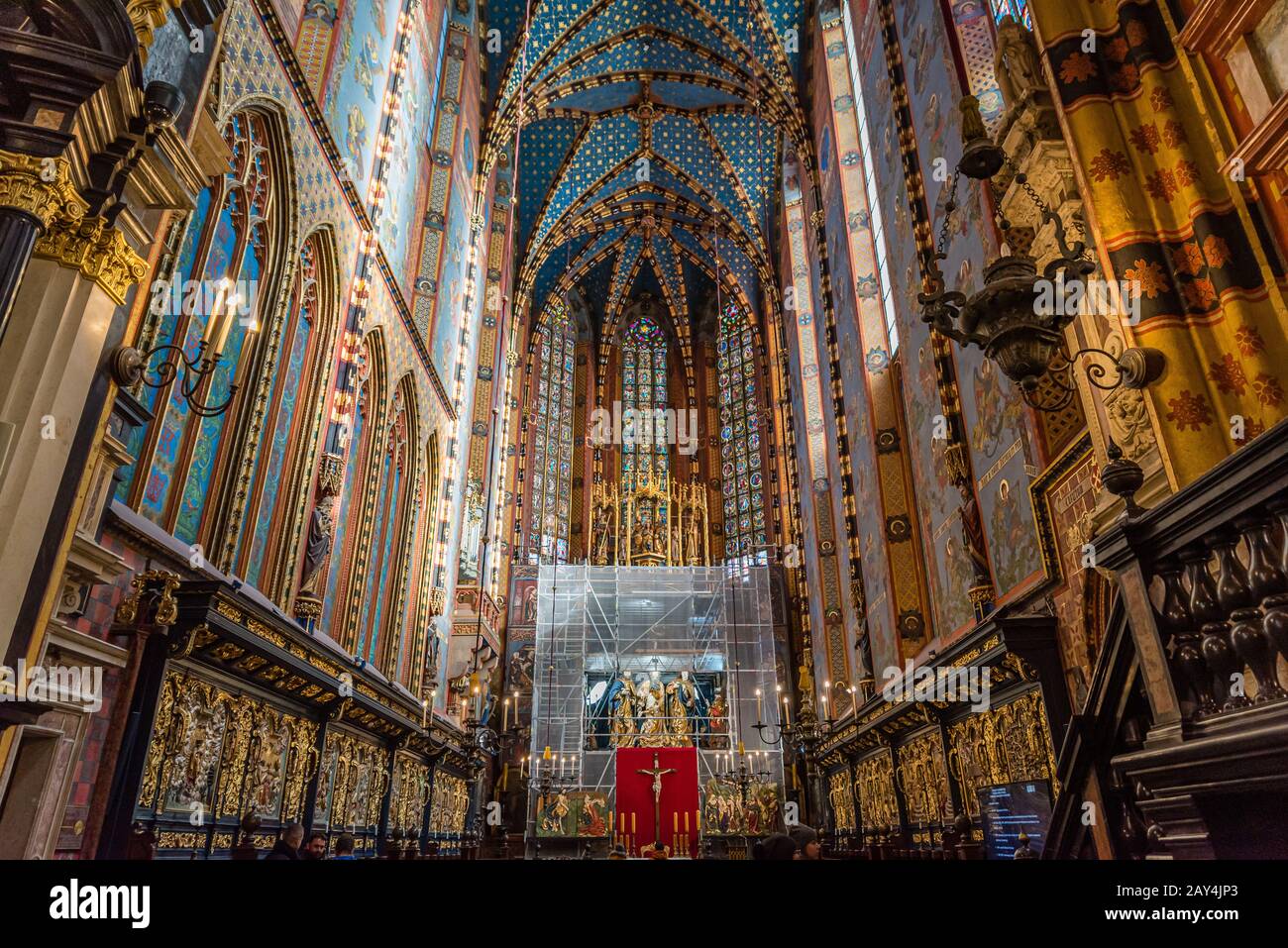Poland krakow church assumption hi-res stock photography and images - Alamy