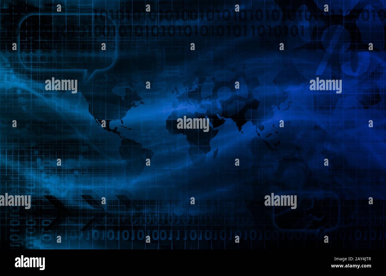 Technology Visual Concept Stock Photo - Alamy