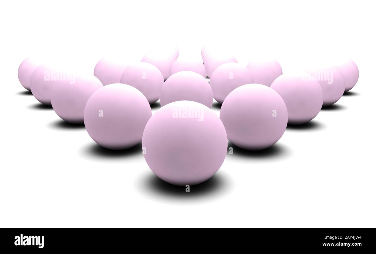 Different spheres Cut Out Stock Images & Pictures - Alamy