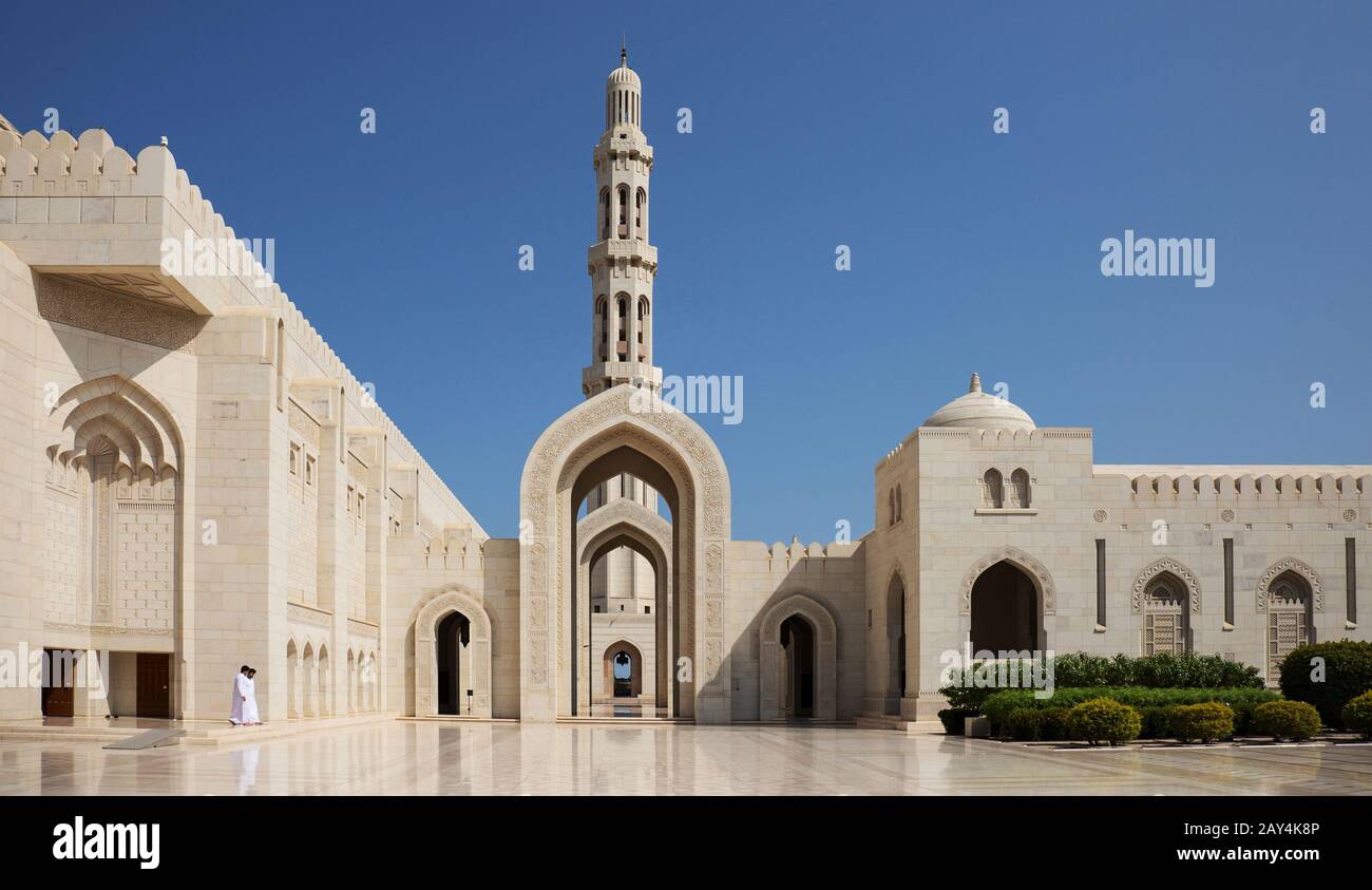 Grand Mosque, Muscat Stock Photo - Alamy